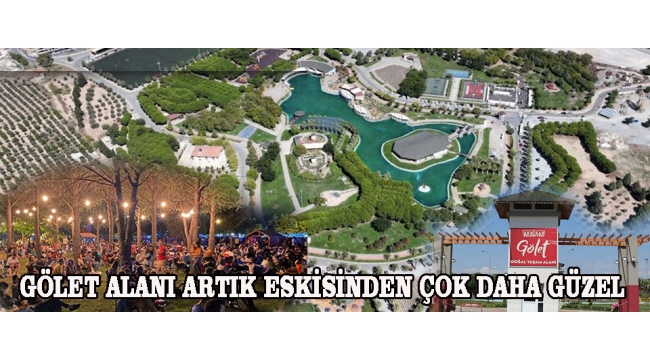 Gölet alanı artık eskisinden çok daha güzel - DUYURULAR