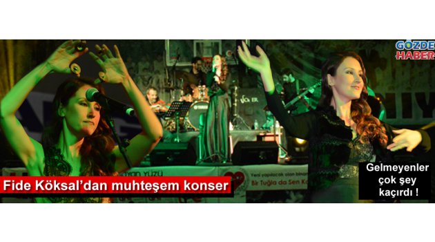 Fide Köksal’dan muhteşem konser - MAGAZİN